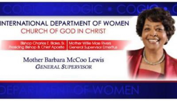 International Department Of Women COGIC with Dr. Barbara McCoo-Lewis ...