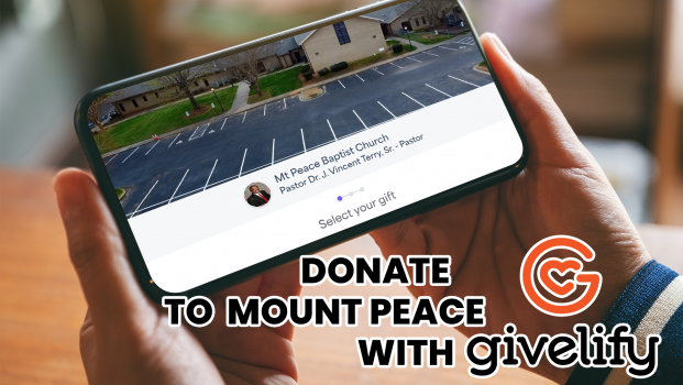 Mt Peace Baptist Church with Pastor Dr. J. Vincent Terry, Sr. Online ...