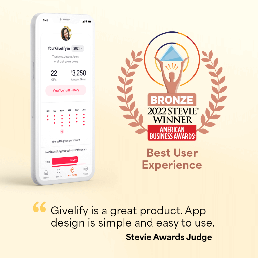 Givelify Honored With Multiple Prestigious Recognitions in 2022 - Givelify
